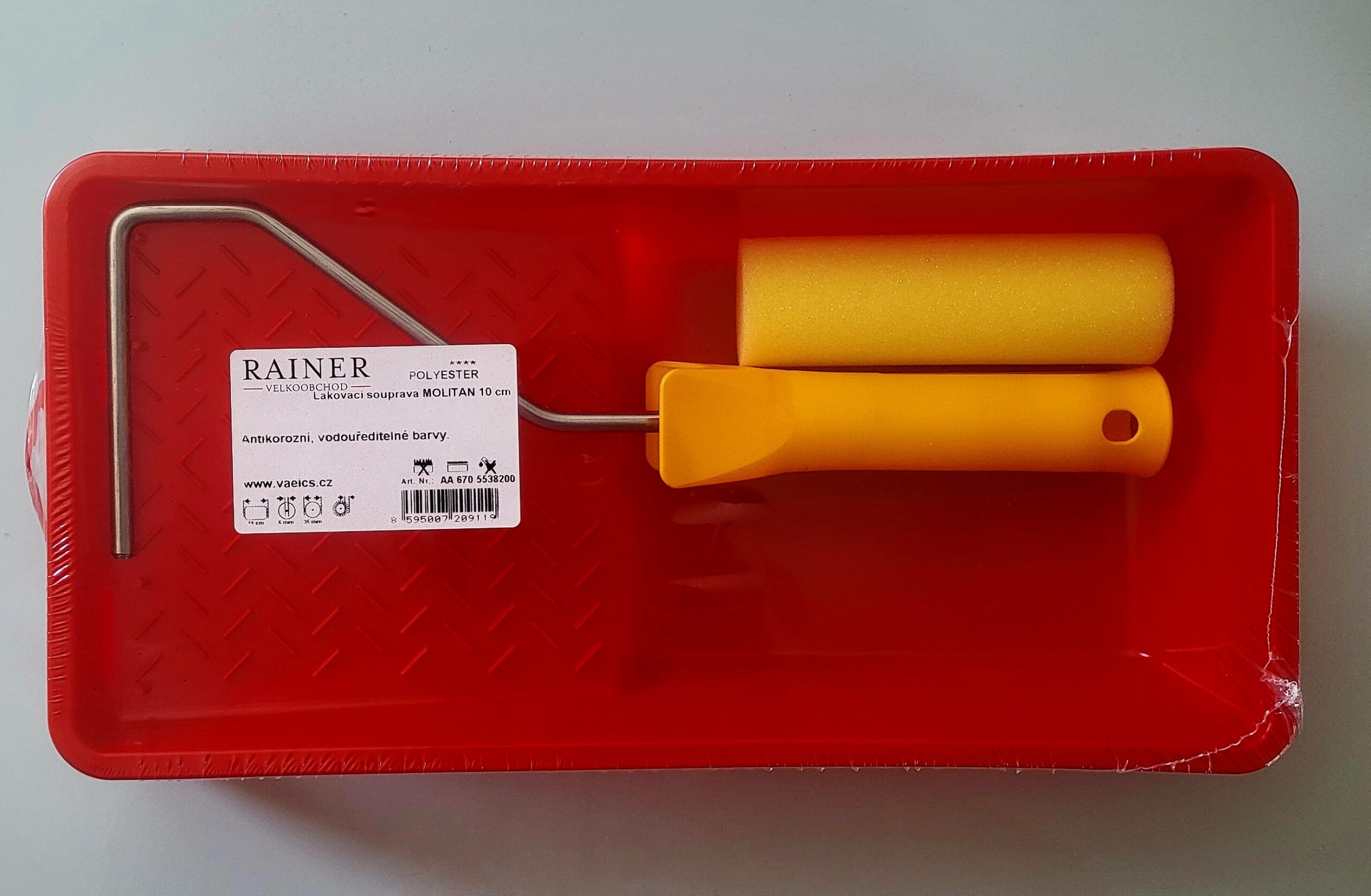 Lakovací souprava molitan 10cm | RAINER velkoobchod, s.r.o.